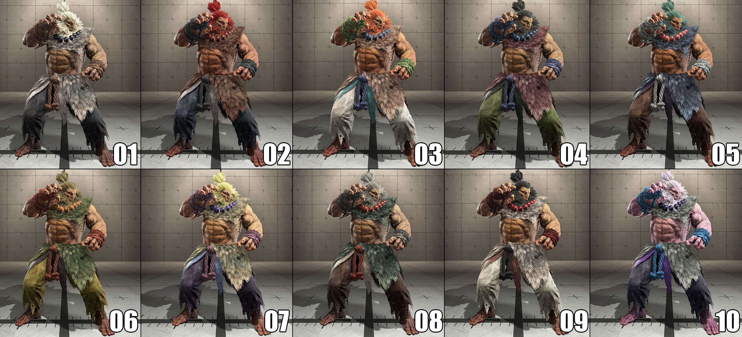 Street Fighter 6 Akuma costumes and colors 1 out of 3 image gallery