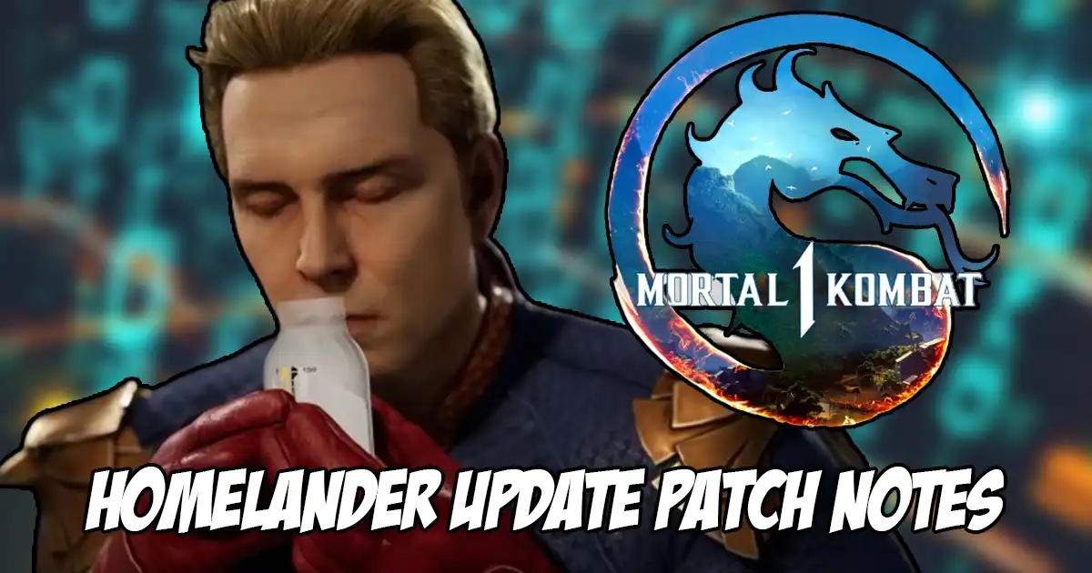 Mortal Kombat 1 Homelander compatibility update patch notes
