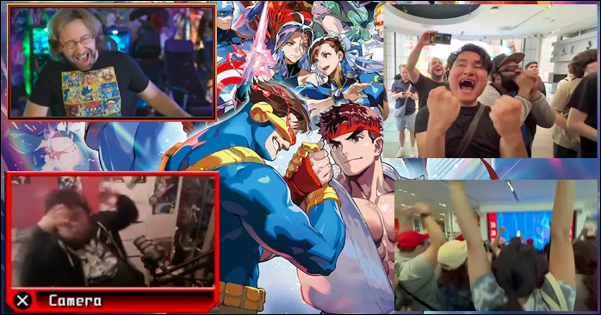 The fighting game community reacts to Marvel vs. Capcom Fighting ...