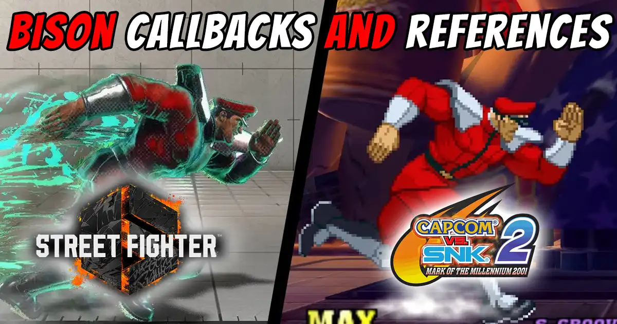 Street Fighter 6 M. Bison is LOADED with Easter eggs and callbacks to ...