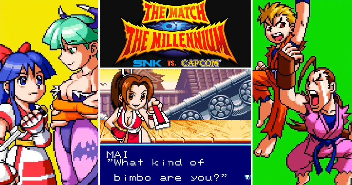 The forgotten first Capcom and SNK crossover game