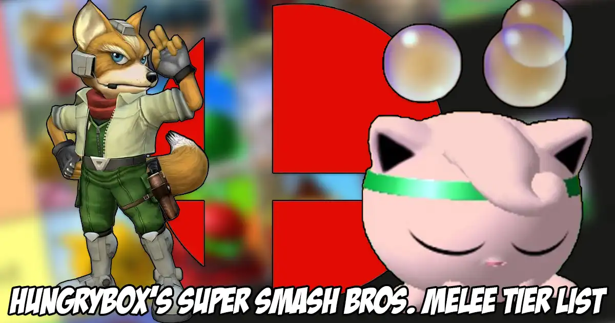 Hungrybox releases his latest tier list for Super Smash Bros. Melee