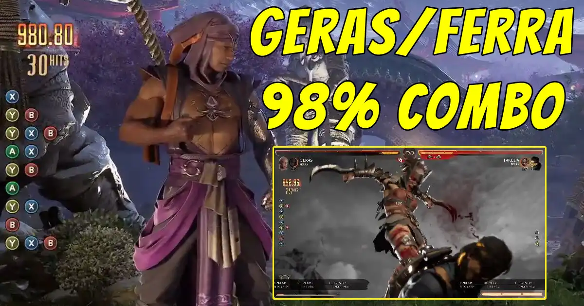 Why you DO NOT want to get hit by Geras when he's powered up by Ferra ...