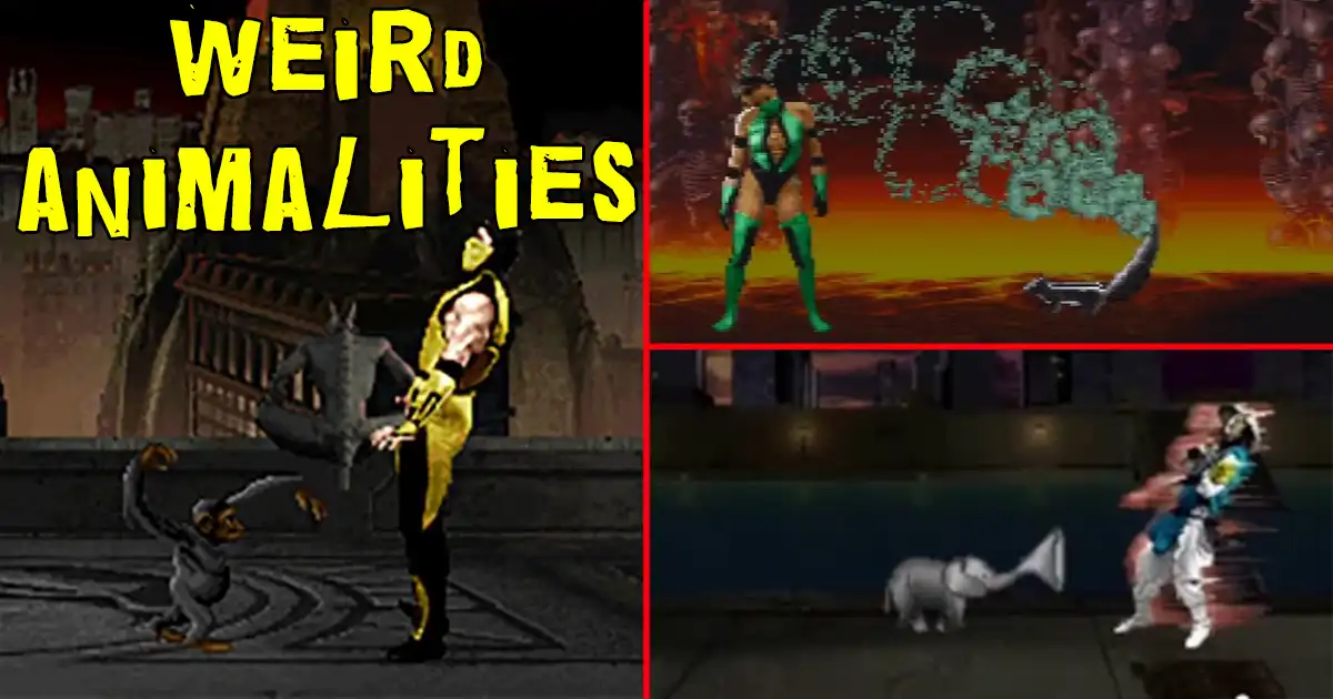 Here's a look back at the bizarre Animalities Mortal Kombat 1 ...