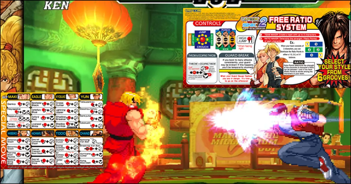 Learn how to play Capcom vs. SNK 2 and the Marvel vs. Capcom games with ...
