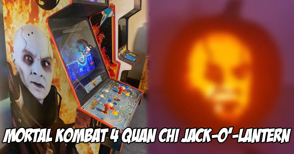 Quan Chi's meme-worthy face from Mortal Kombat 4 recreated in Jack-o ...
