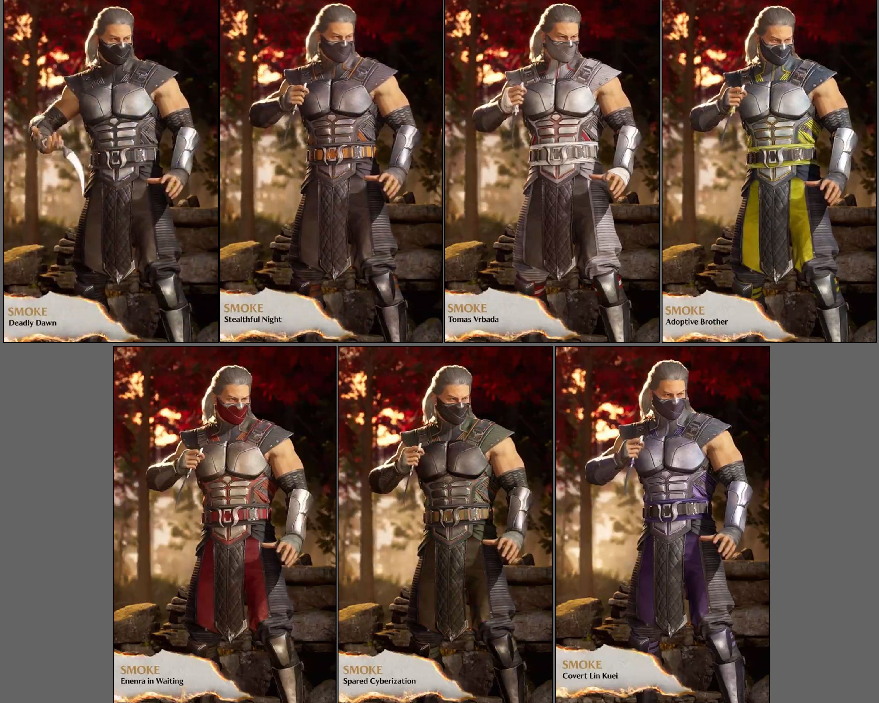 Mortal Kombat 9 Smoke costume in Mortal Kombat 1 1 out of 1 image gallery