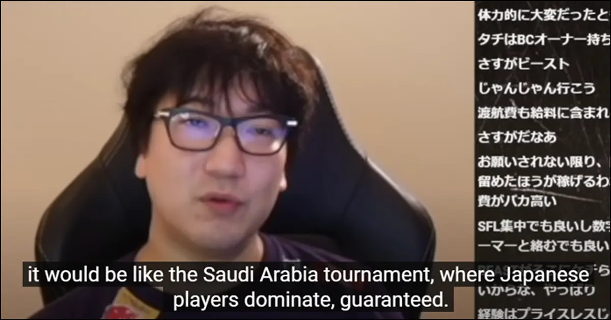 Daigo Umehara believes Japan would still dominate Street Fighter 6 events if they all traveled ...