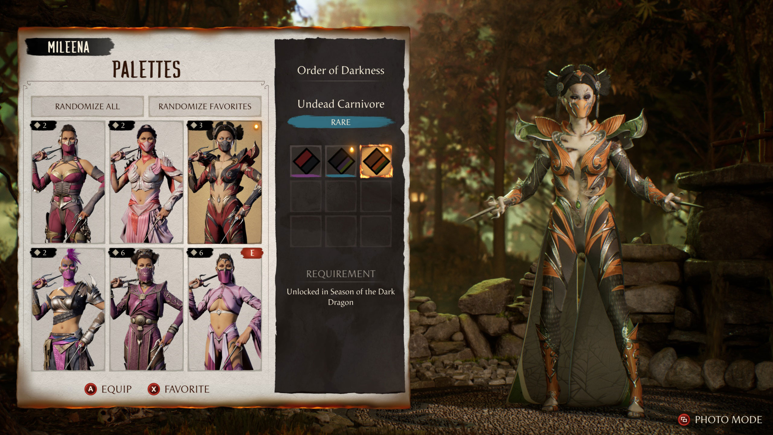 New Halloween Mileena skin in Mortal Kombat 1: Khaos Reigns 4 out of 6 image gallery