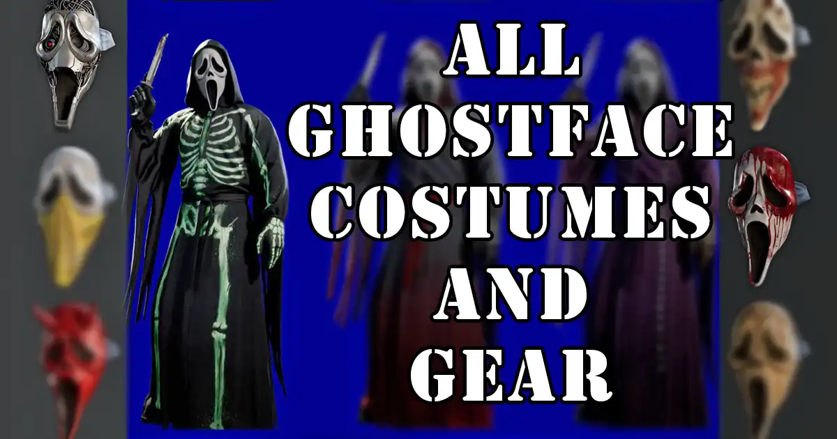 Ghostface's full customization revealed, check out all alternate ...