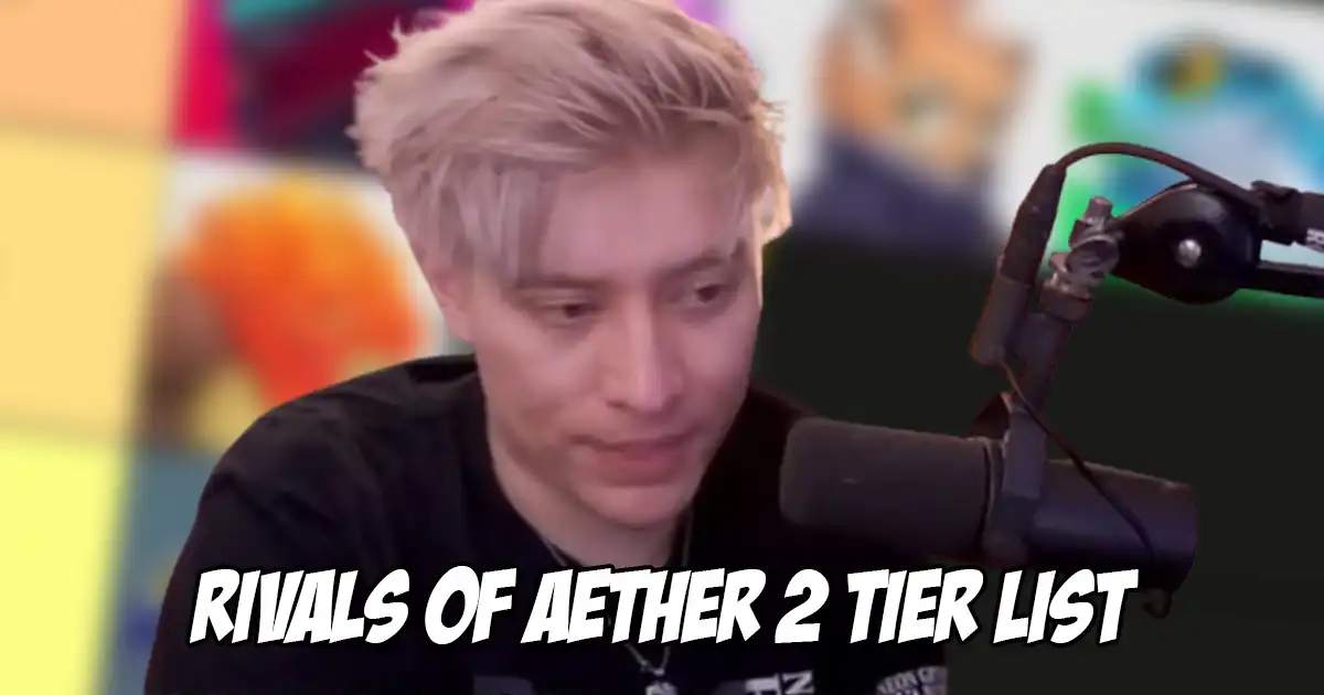 Leffen releases the first tier list for Rivals of Aether 2 with one ...