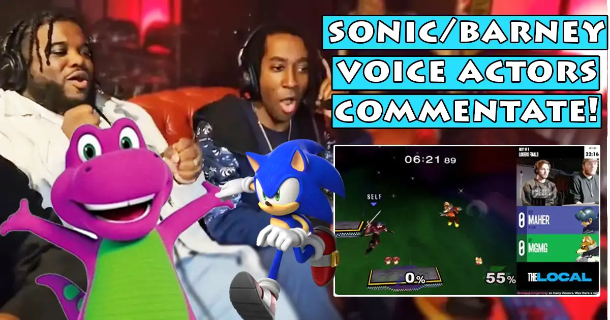 The voice actors for Sonic the Hedgehog and Barney the Dinosaur ...