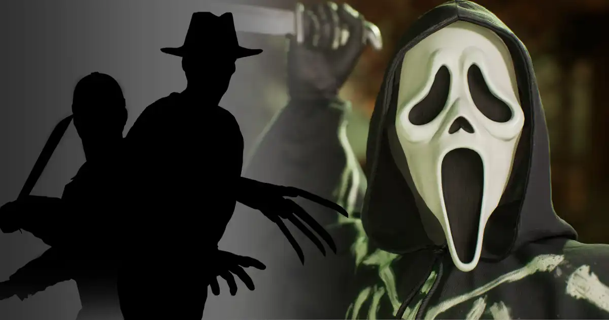 Ghostface makes references to two other iconic slasher movie franchises ...