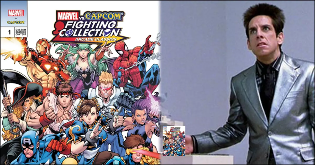 The Marvel vs. Capcom Fighting Collection special comic book is a lot ...