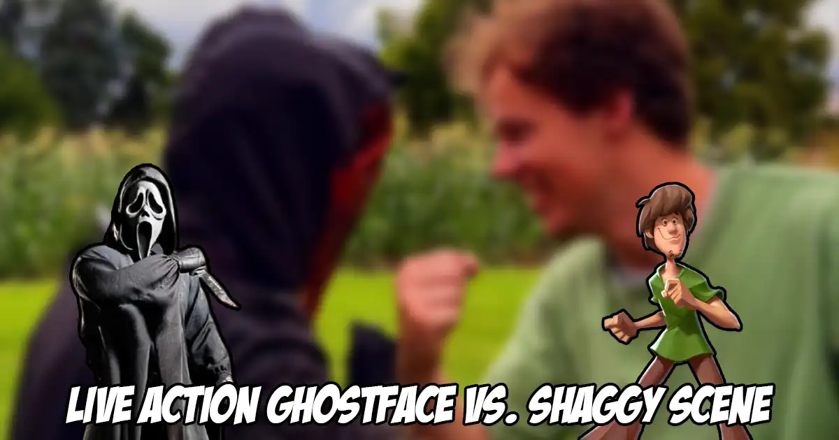 Live action Mortal Kombat 1 scene featuring intro dialogue between ...