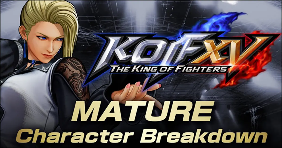 Vice and Mature character breakdown trailers released for The King of Fighters 15 showing off ...