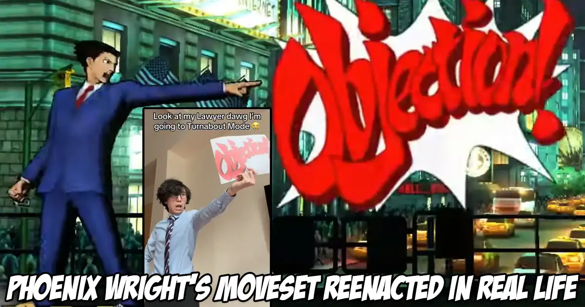 Rde reenacts Phoenix Wright's goofy moveset in Ultimate Marvel vs. Capcom 3