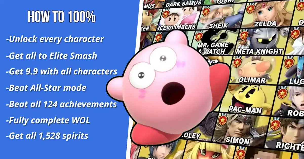 The insane journey of completing Super Smash Bros. Ultimate with 100%