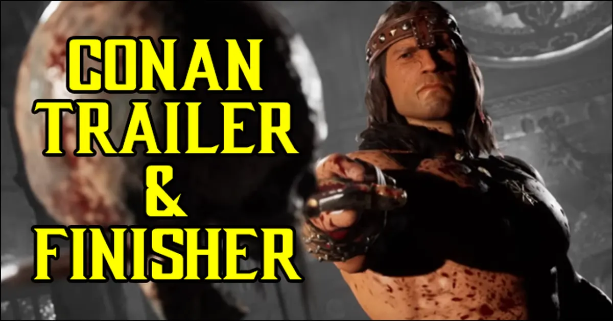 Conan the Barbarian trailer and first Fatality for Mortal Kombat 1