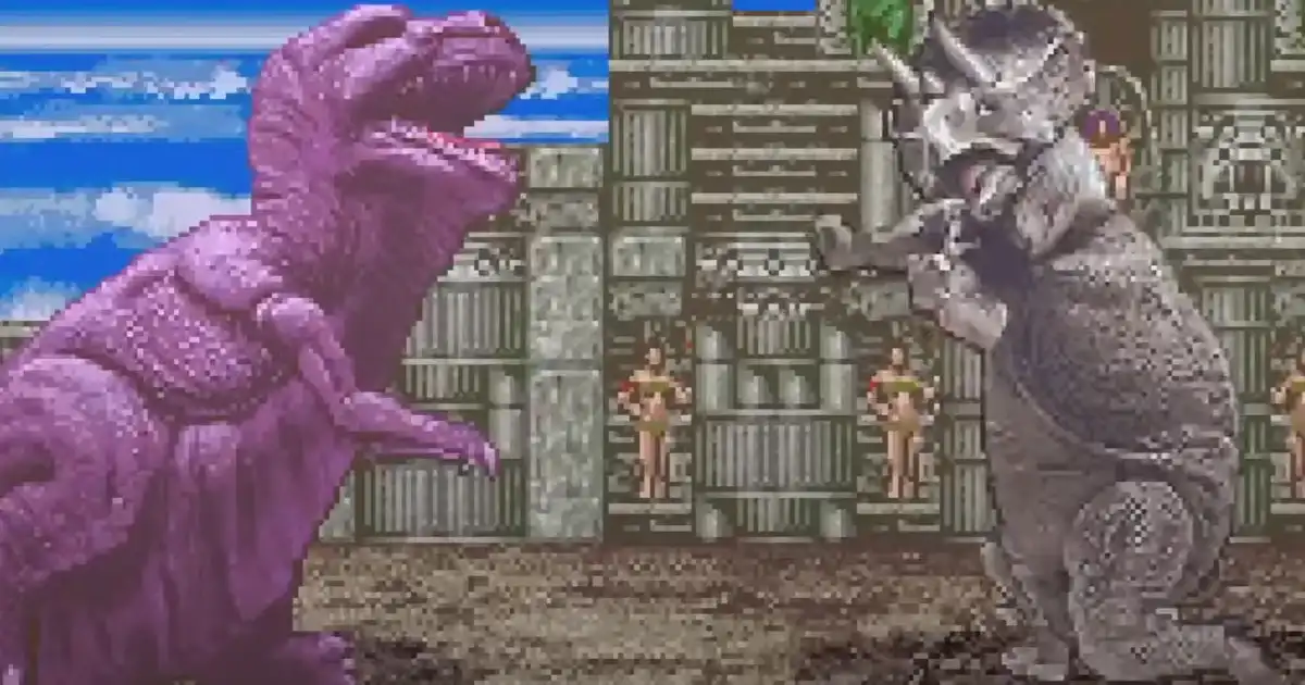 This dinosaur-themed fighting game you've never heard of predates ...