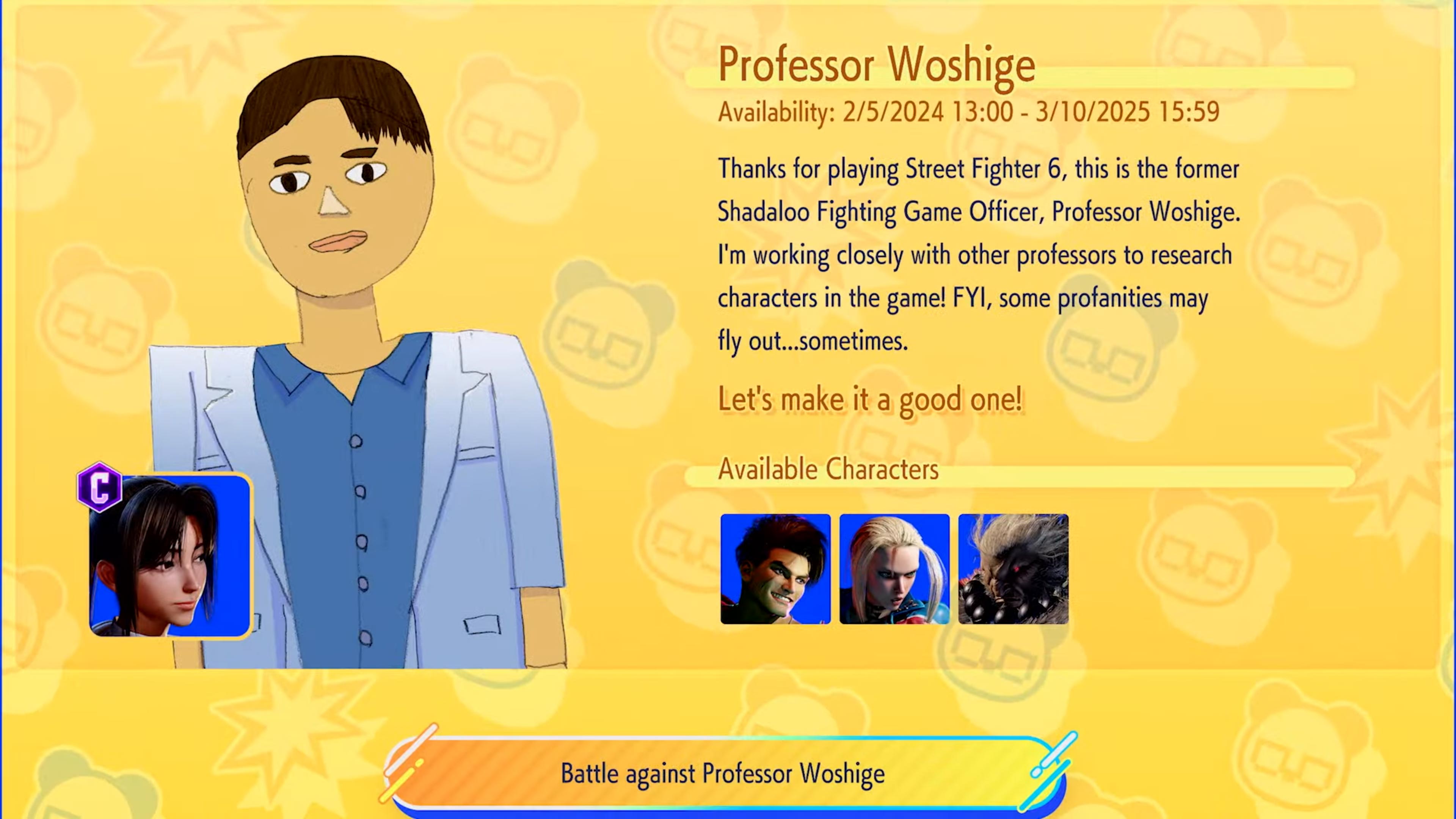 V-Rival event in Street Fighter 6 for Woshige 7 out of 8 image gallery