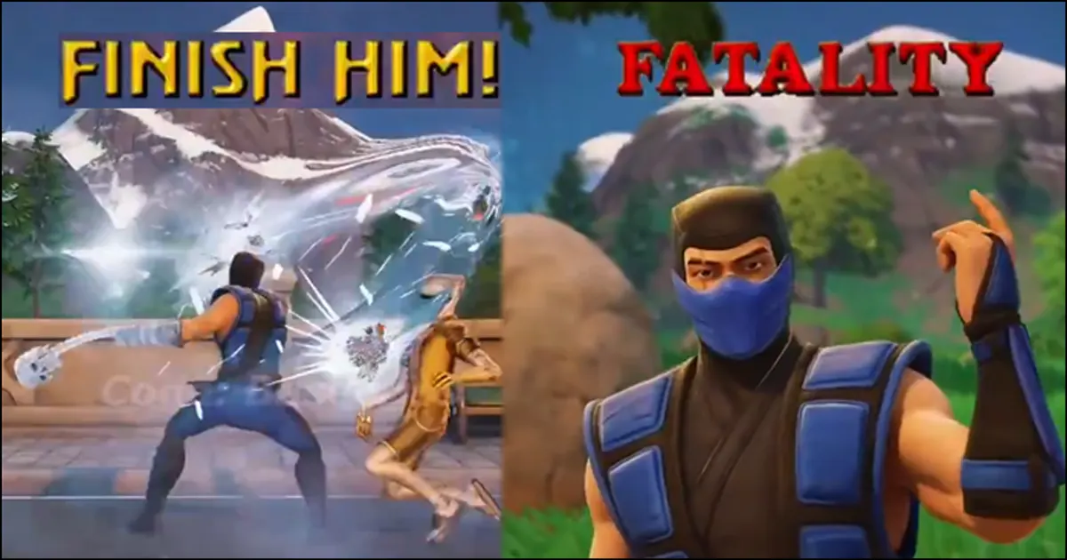 Fortnite player gets creative recreating Sub-Zero and Mortal Kombat ...
