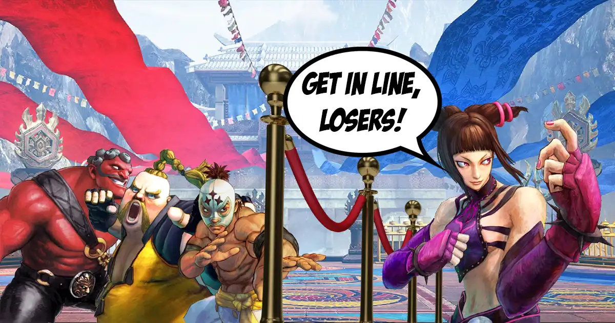 There's only one Street Fighter 4 character in Street Fighter 6 right ...