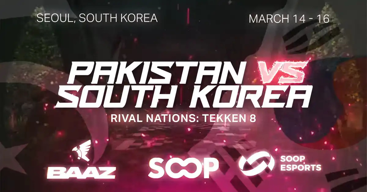 Pakistan vs. Korea Tekken 8 Team Event results
