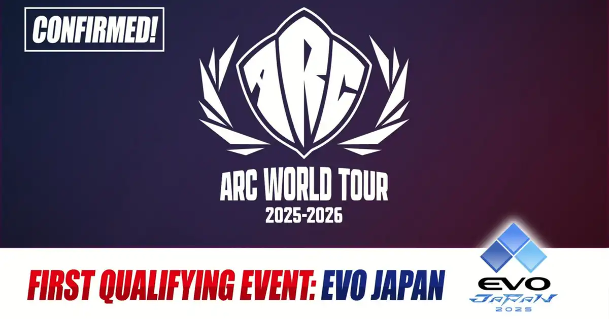 Arc World Tour 2025-2026 announced, first qualifying event set for Evo ...