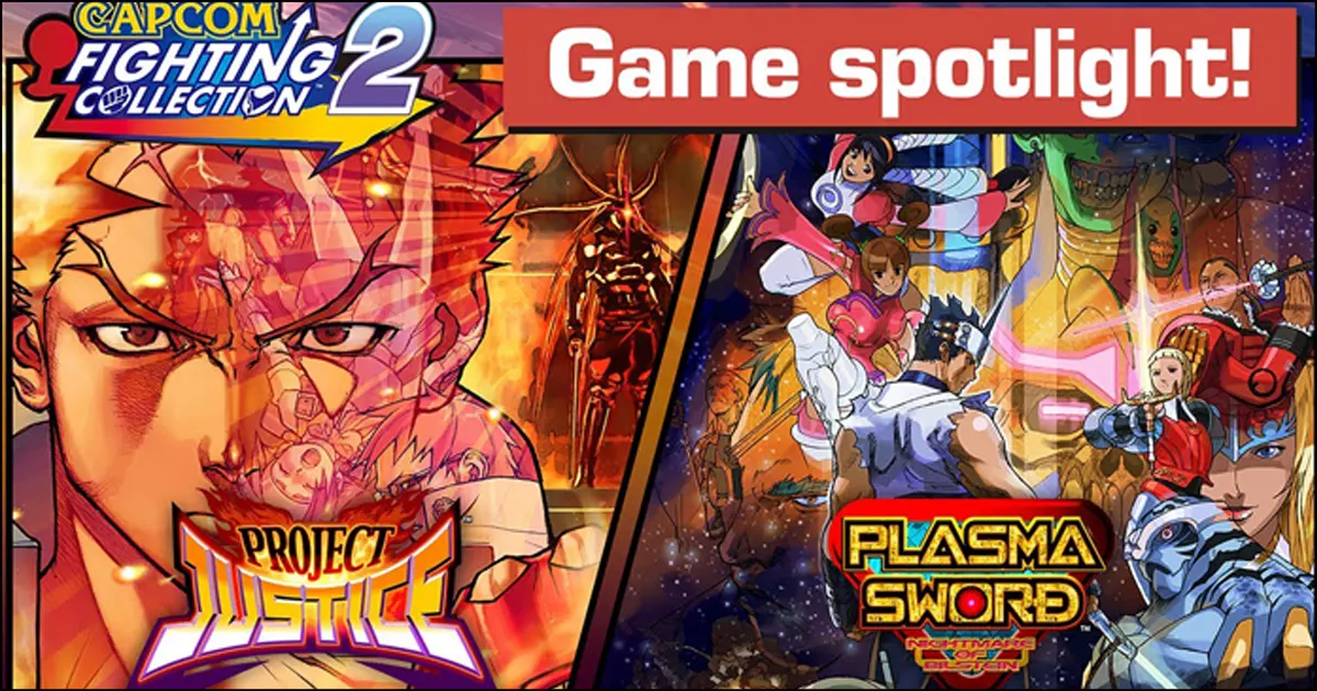 New trailer for Capcom Fighting Collection 2 released focusing on Project Justice, Plasma Sword ...