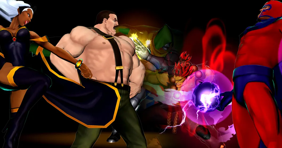 6 players in Marvel vs. Capcom on-screen at once may sound crazy, but ...