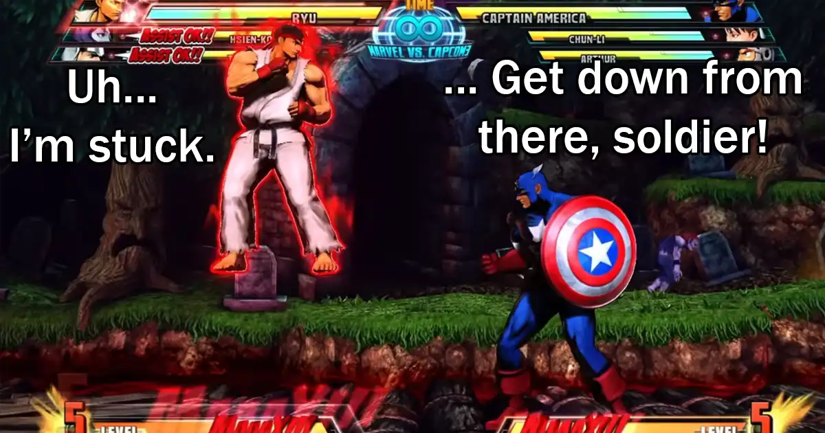The crazy and funny glitches of Marvel vs. Capcom 3 uncovered