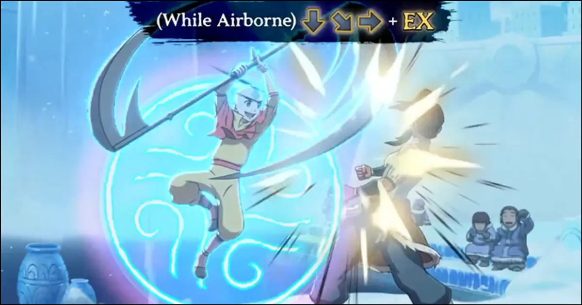 Aang's fairly extensive movelist detailed in new Avatar Legends: The ...