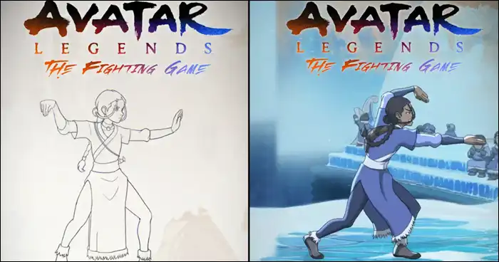 Reveal of Katara's in-game animation for Avatar Legends: The Fighting ...