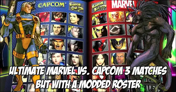 Justin Wong and Marn face off in a modded version of Ultimate Marvel vs ...