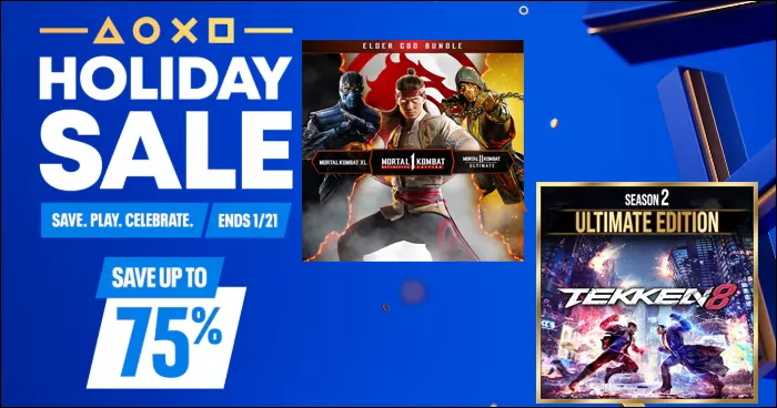 PlayStation Holiday Sale features 50 big fighting game deals worth ...