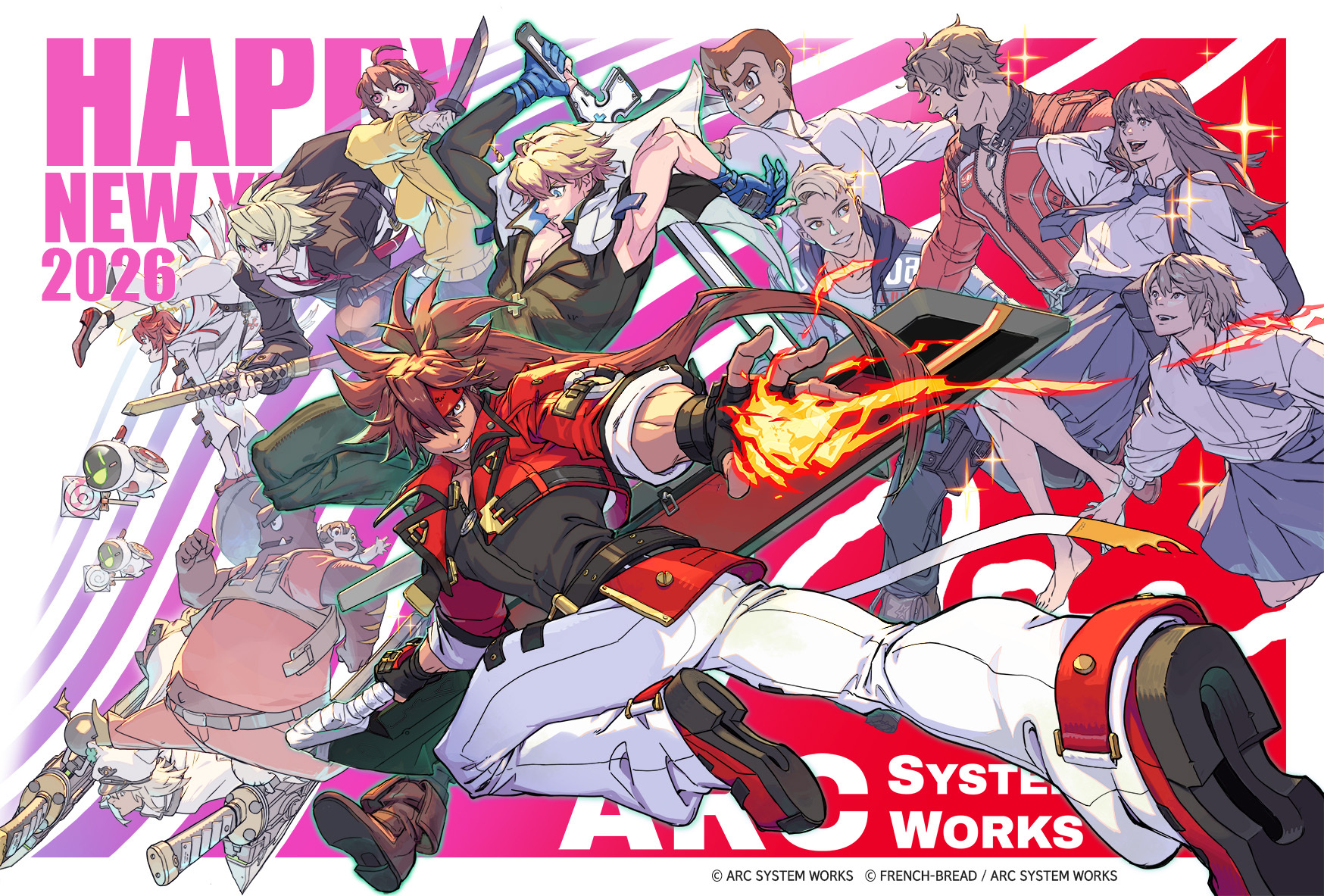 Fighting Game Developers Happy New Year Artwork Gallery 3 out of 7 ...