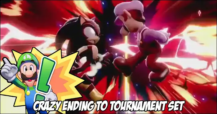 Crazy ending to a Super Smash Bros. Ultimate tournament set sees Luigi ...