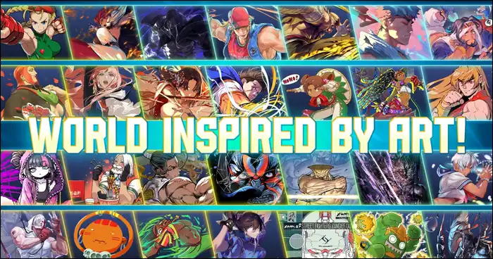 Capcom reveals the 28 winning pieces of the third Street Fighter 6 New ...