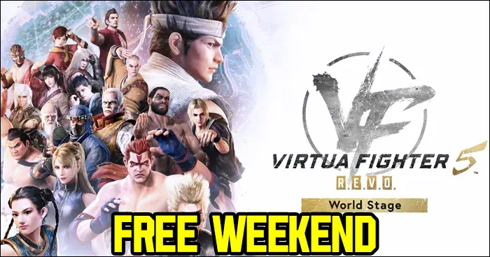 Virtua Fighter 5 R.E.V.O. World Stage free play weekend going down now