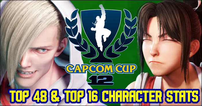 Update: Capcom Cup 12 character stats reveal half of top 16 finals are ...