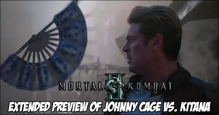 Here's an extended look at the Johnny Cage vs. Kitana fight scene in ...