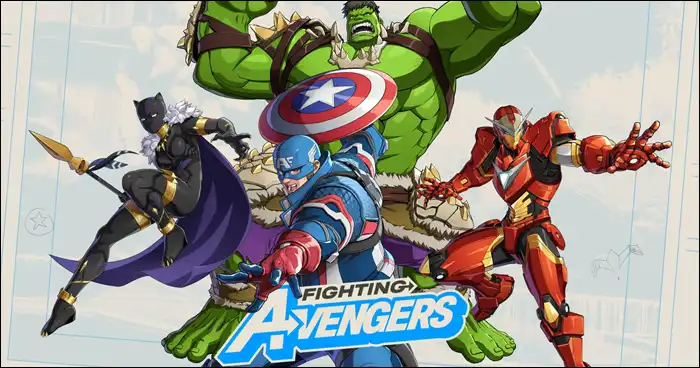 The Fighting Avengers team unveiled for Marvel Tokon: Fighting Souls ...