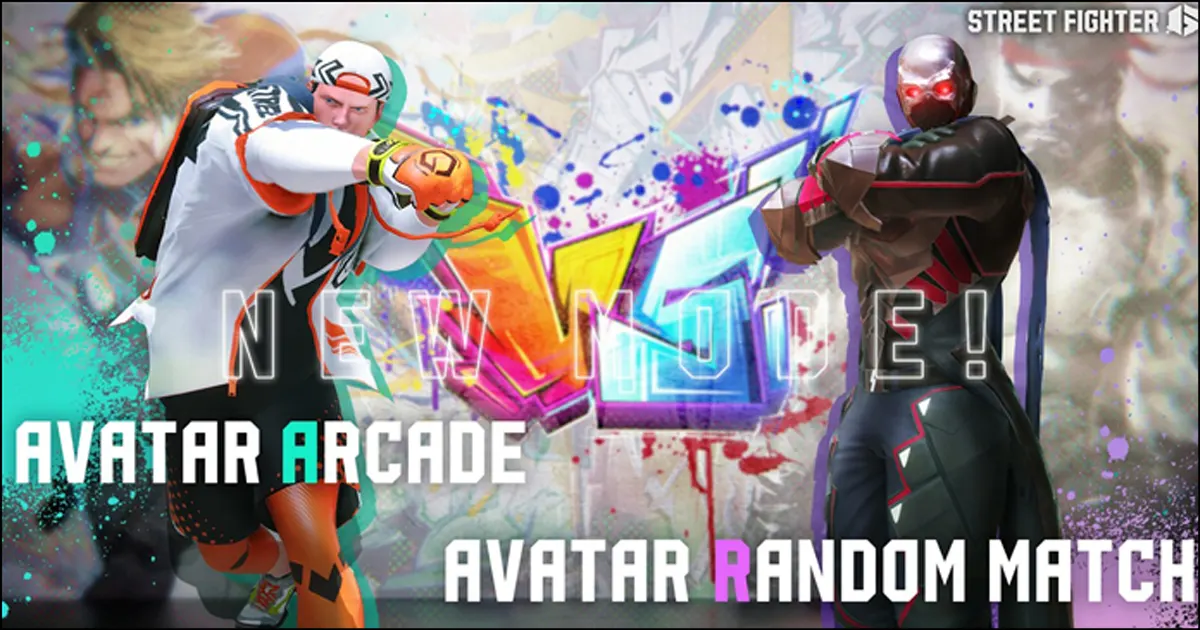 Street Fighter 6 reveals new Avatar Arcade and Random Avatar Matches ...