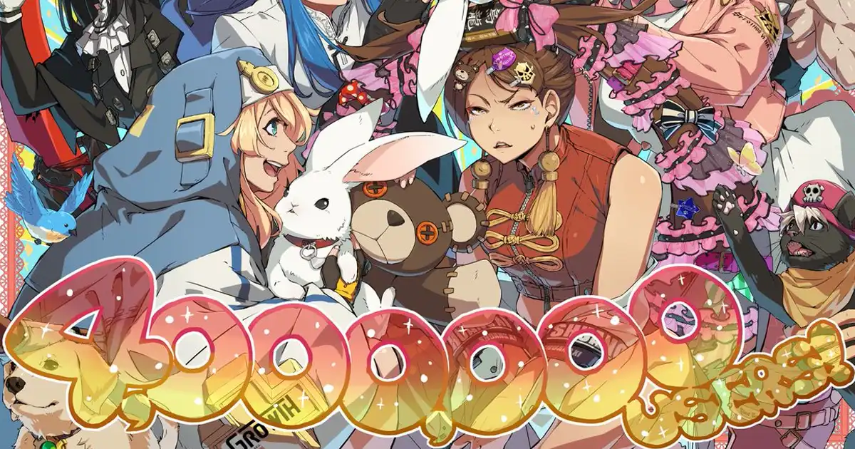 New Guilty Gear Strive illustration released to celebrate the 4 million ...